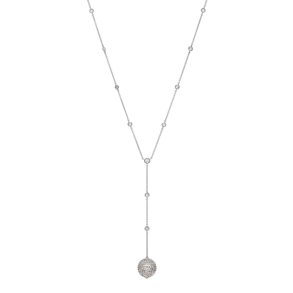 Feral Jewelry LLC | White Disco Ball